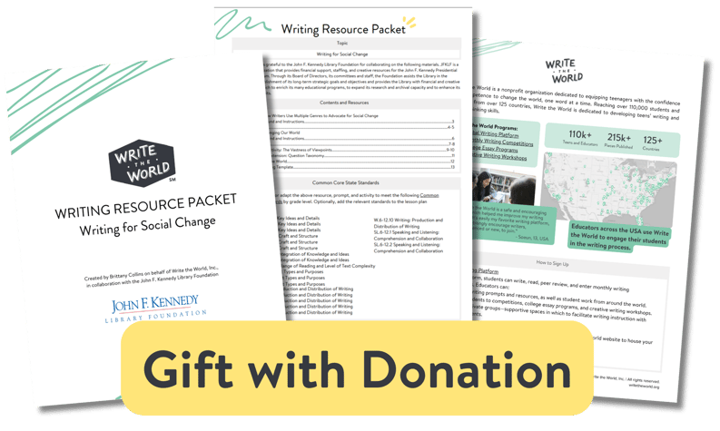 Teaching Writing Resources for High School and Middle School