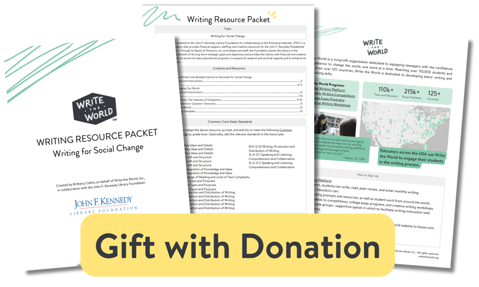 Teaching Writing Resources for High School and Middle School